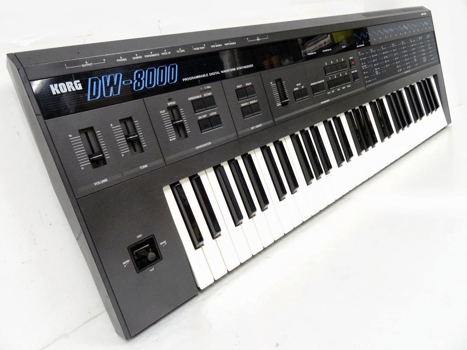 MATRIXSYNTH-B: KORG DW-8000 Vintage Digital Analog Waveform Synthesizer ...