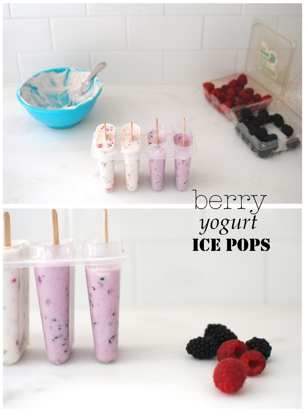 Berry Yogurt Ice Pops (See Jane Freeze) - See (Anna) Jane.