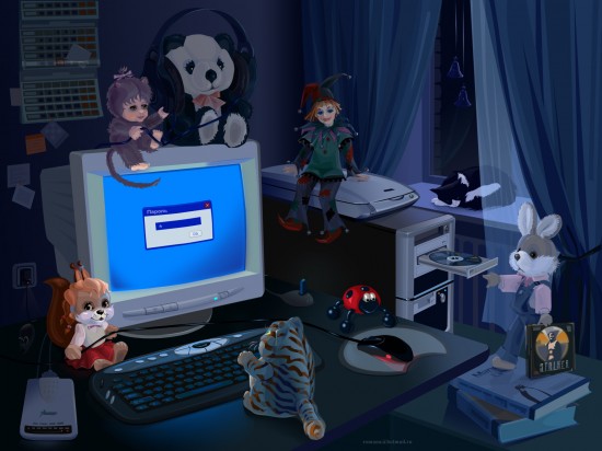 The Soul Calendar: 24 Funny Witty Technology Wallpapers