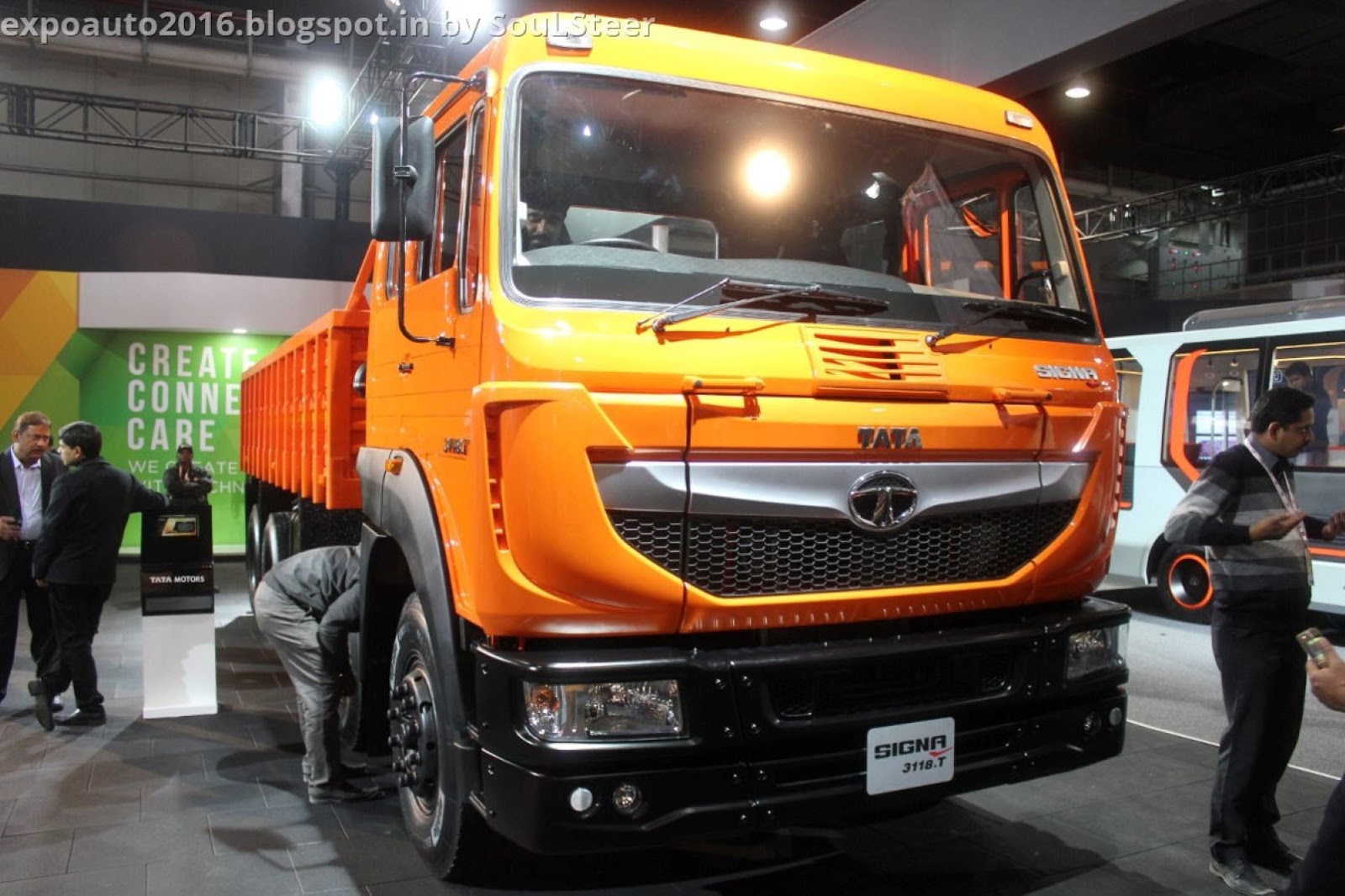 Auto Expo 2016 by SouLSteer: Tata Signa 2518.K, 4923.S and 3118.T ...