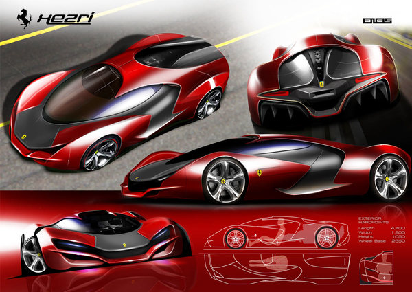 New Concept Ferrari Xezri