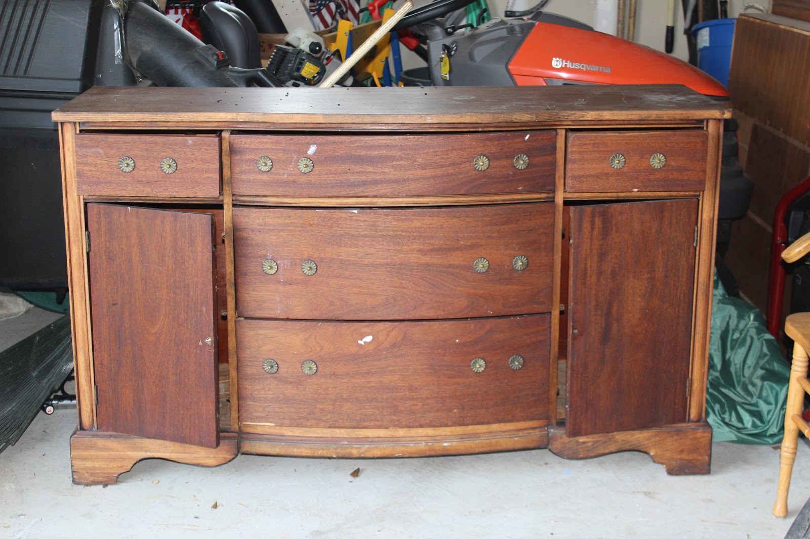 (re)purpose::(re)finish::(re)store: Repurposed & Refinished Buffet w ...