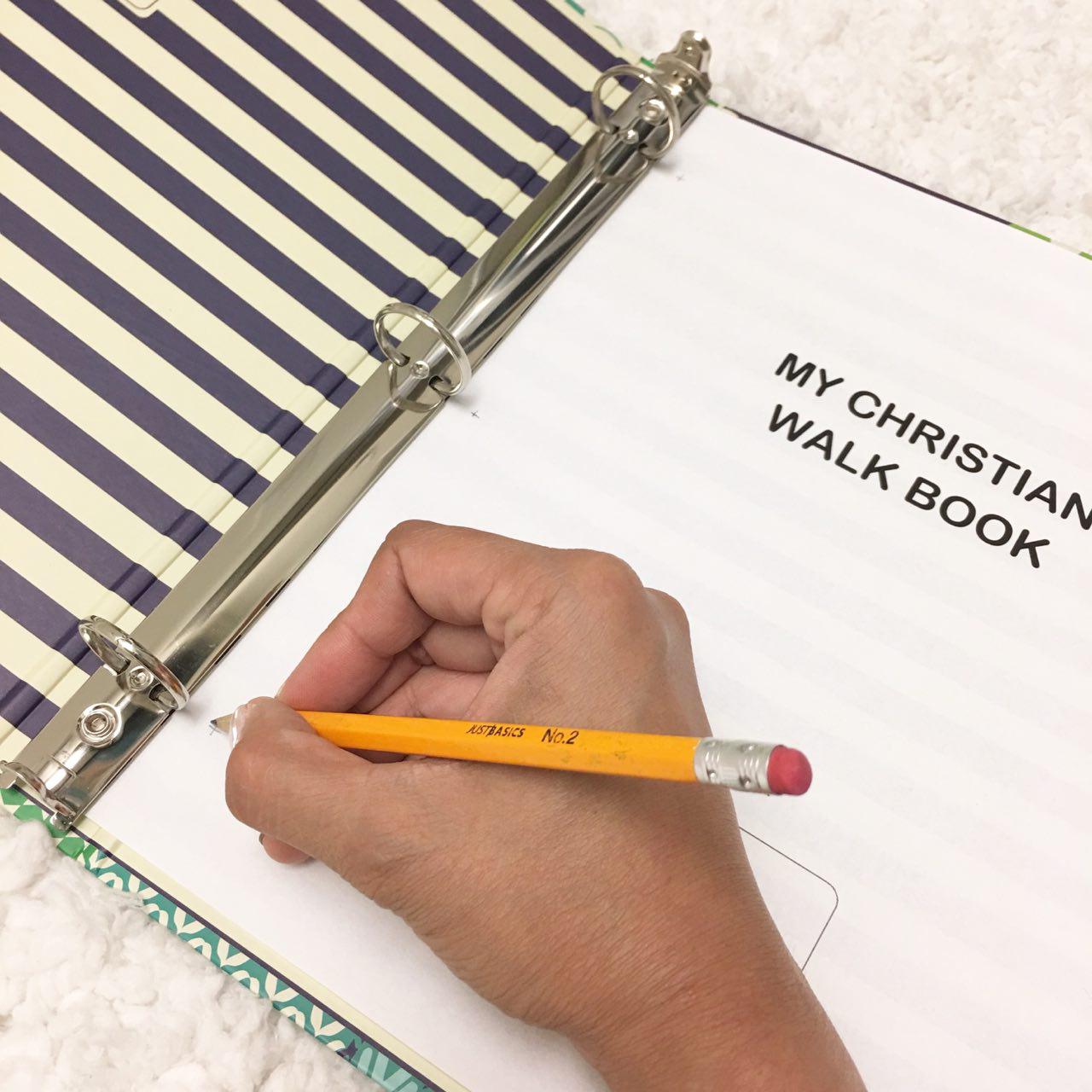 My Christian Walk Book: HOW TO SET-UP YOUR OWN CHRISTIAN WALK BOOK ...