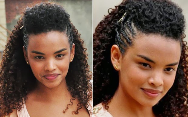 Blog Rosa Linda: 10 penteados para cabelos ondulados, enrolados ou crespos!