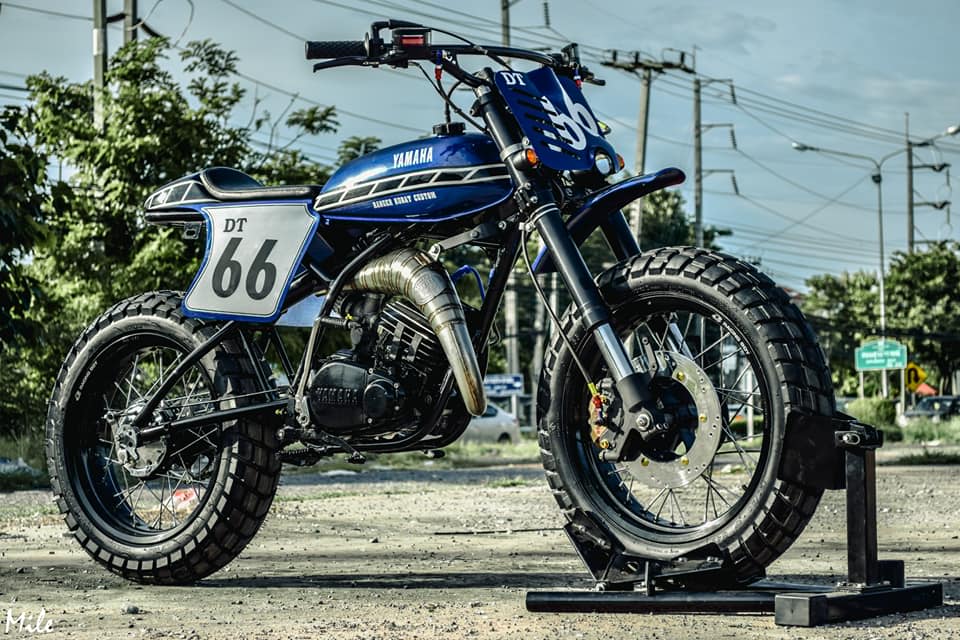 Hell Kustom : Yamaha DT125 By Ranger Korat Custom