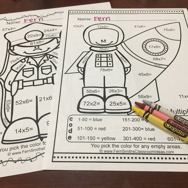 Are You Teaching Community Helpers? Here's A Lot of Math Color By ...