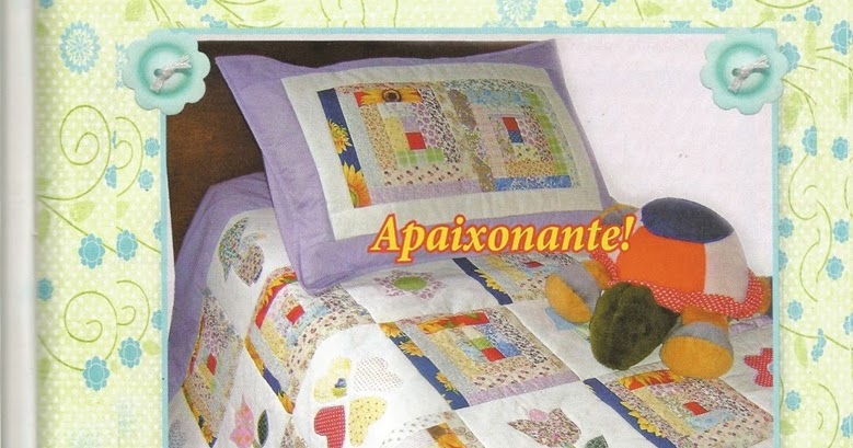 Eu Amo Artesanato: Colcha em patchwork