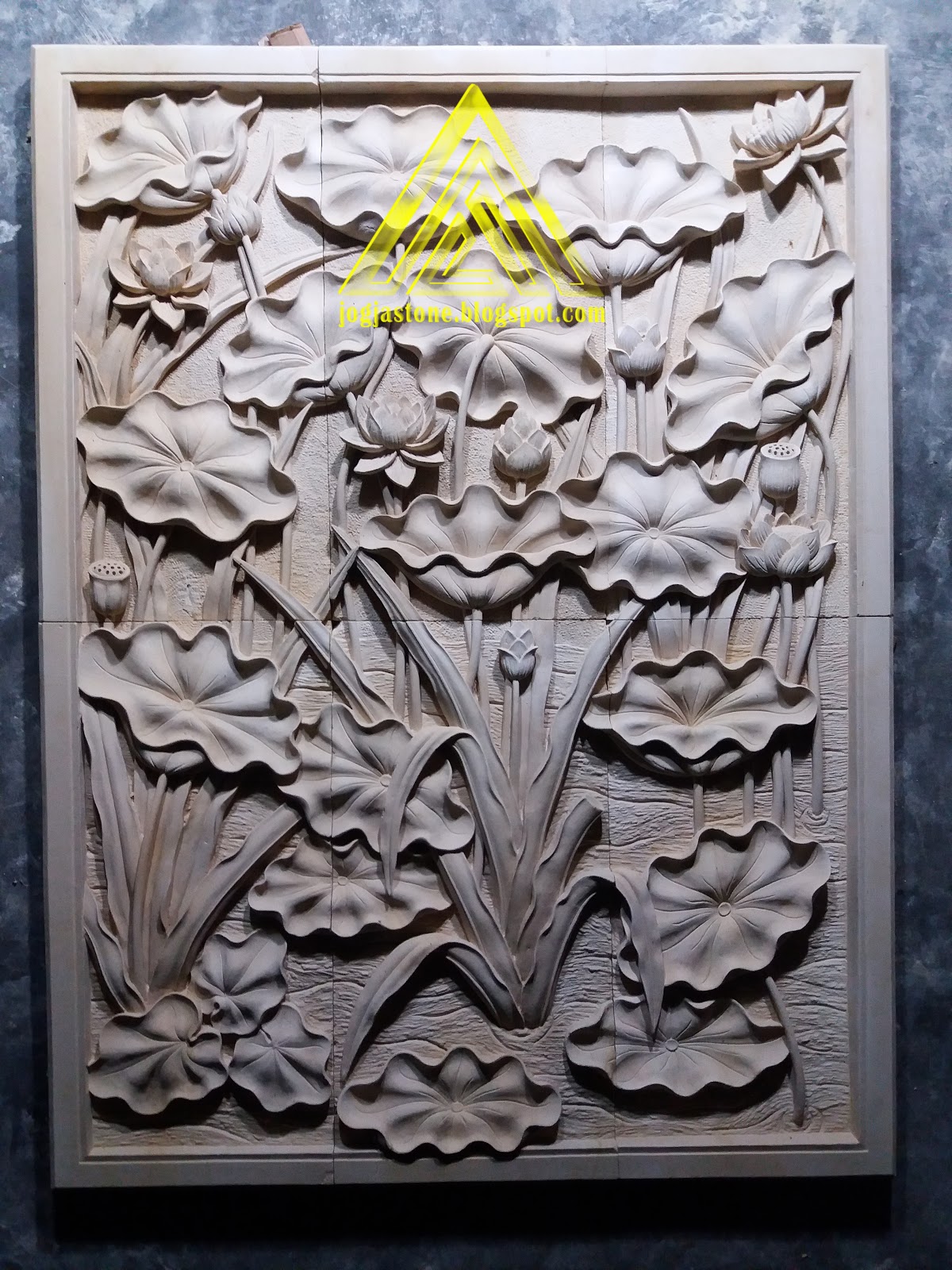 RELIEF LOTUS BATU ALAM