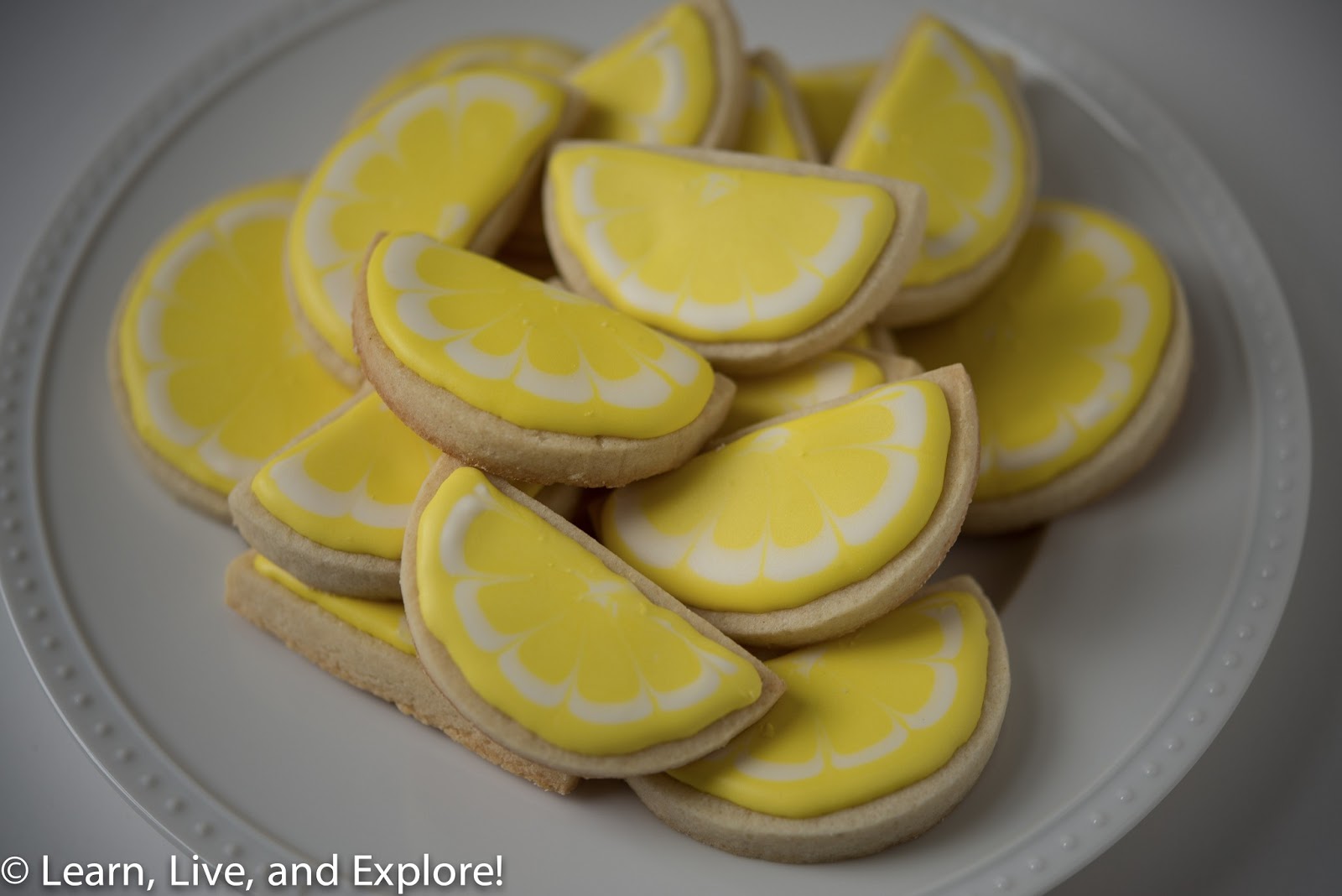 Lemon Slice Cookies....For When Life Gives You Lemons ~ Learn, Live ...