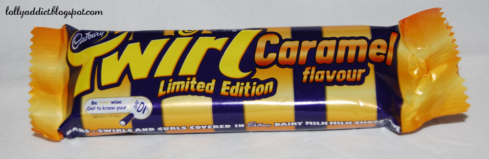 Lolly Addict - Australian Confectionery Reviews: Cadbury Twirl Caramel ...