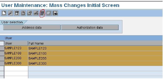 VENKAT SAP BASIS: How to lock or unlock multiple users in SAP