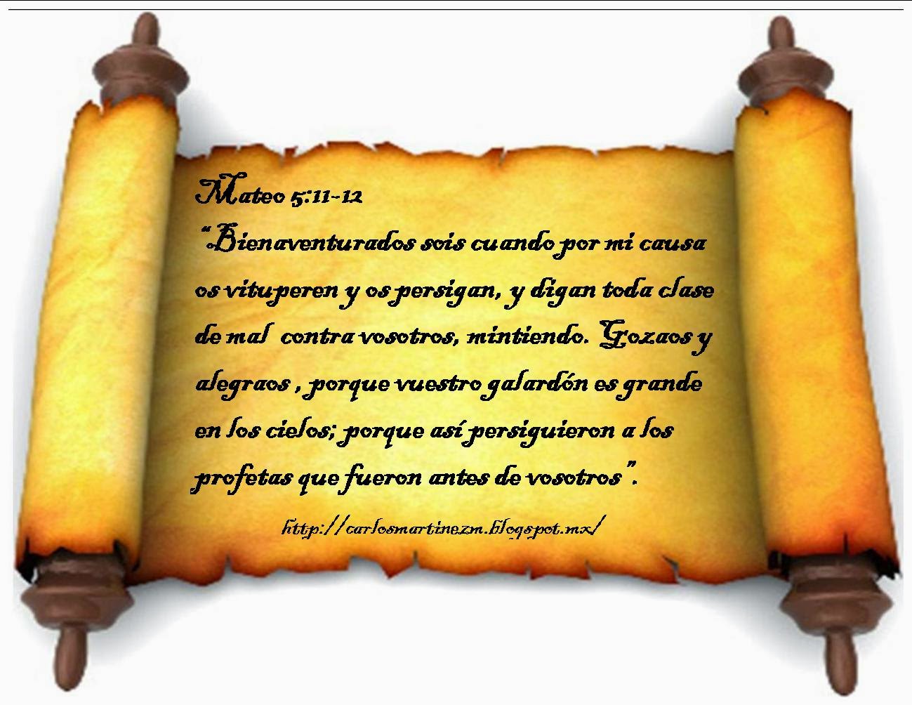 Aprendiendo la Sana Doctrina: Mateo 5:11-12