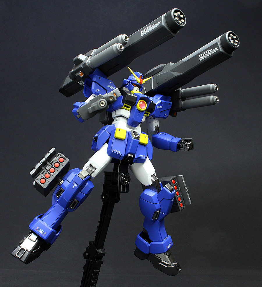 GUNDAM GUY: HGBF 1/144 Gundam Leopard Da Vinci - Painted Build