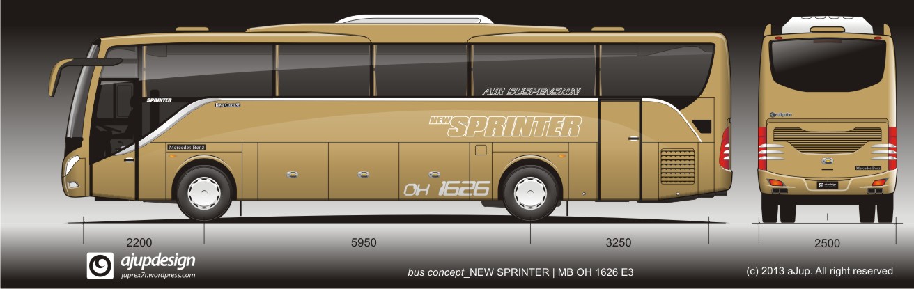 Design Bus Jetbus New Sprinter | F-trans | Tourism Transport