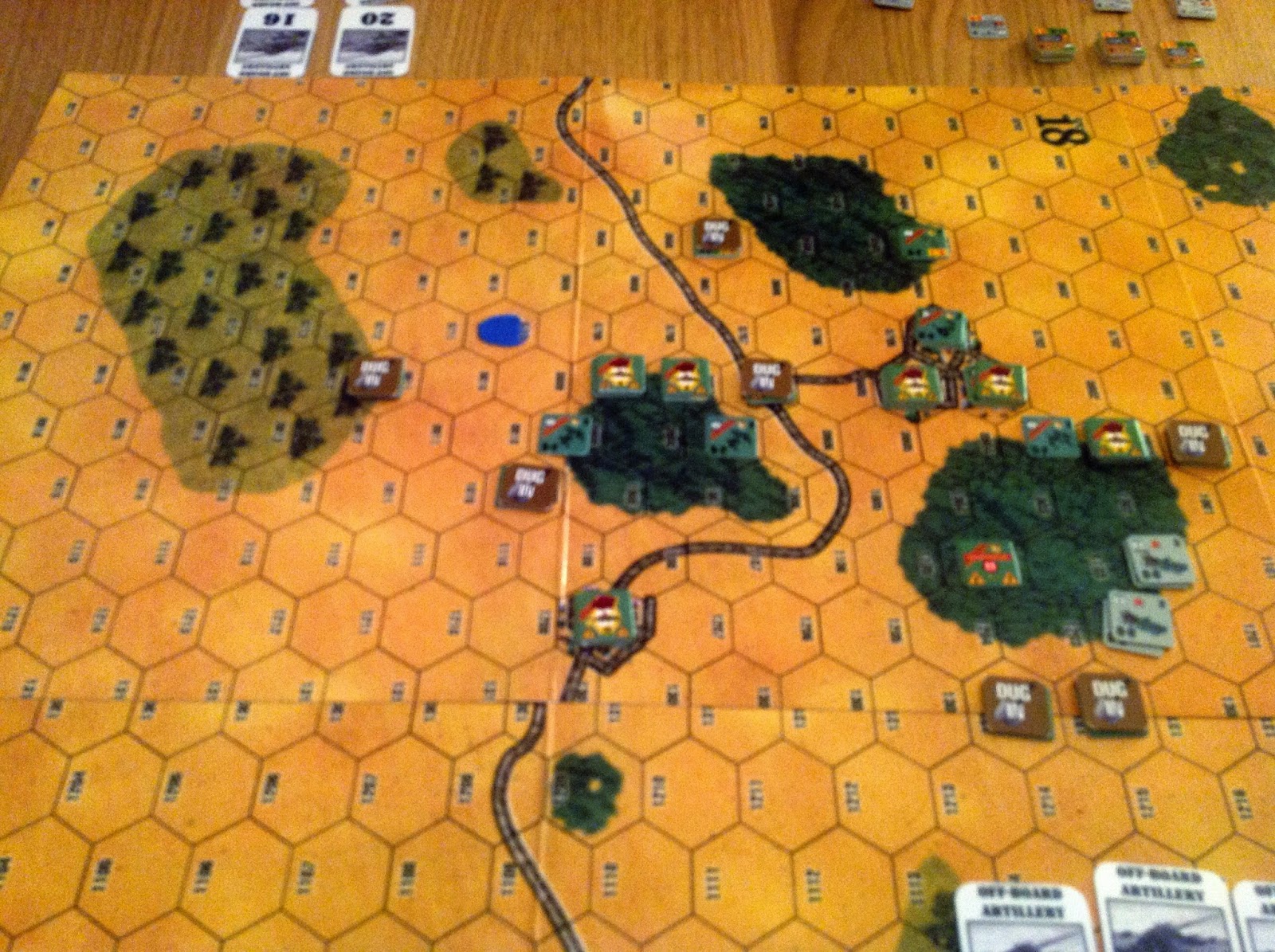 Sgt Steiner's Wargaming Blog: Panzer Grenadier board game tried (The ...