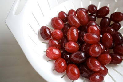 Dollop of Cream: cheesy grapes