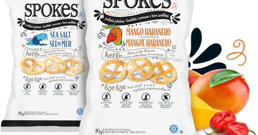 Spokes Air-Puffed Potato Snacks: Product Review