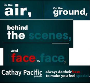 Mundo Das Marcas: CATHAY PACIFIC