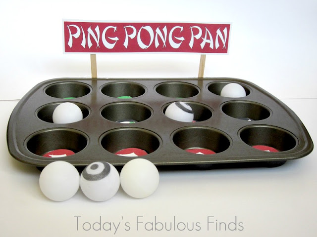 Today's Fabulous Finds: Kids Boredom Buster: 'Ping Pong Pan' Game with ...