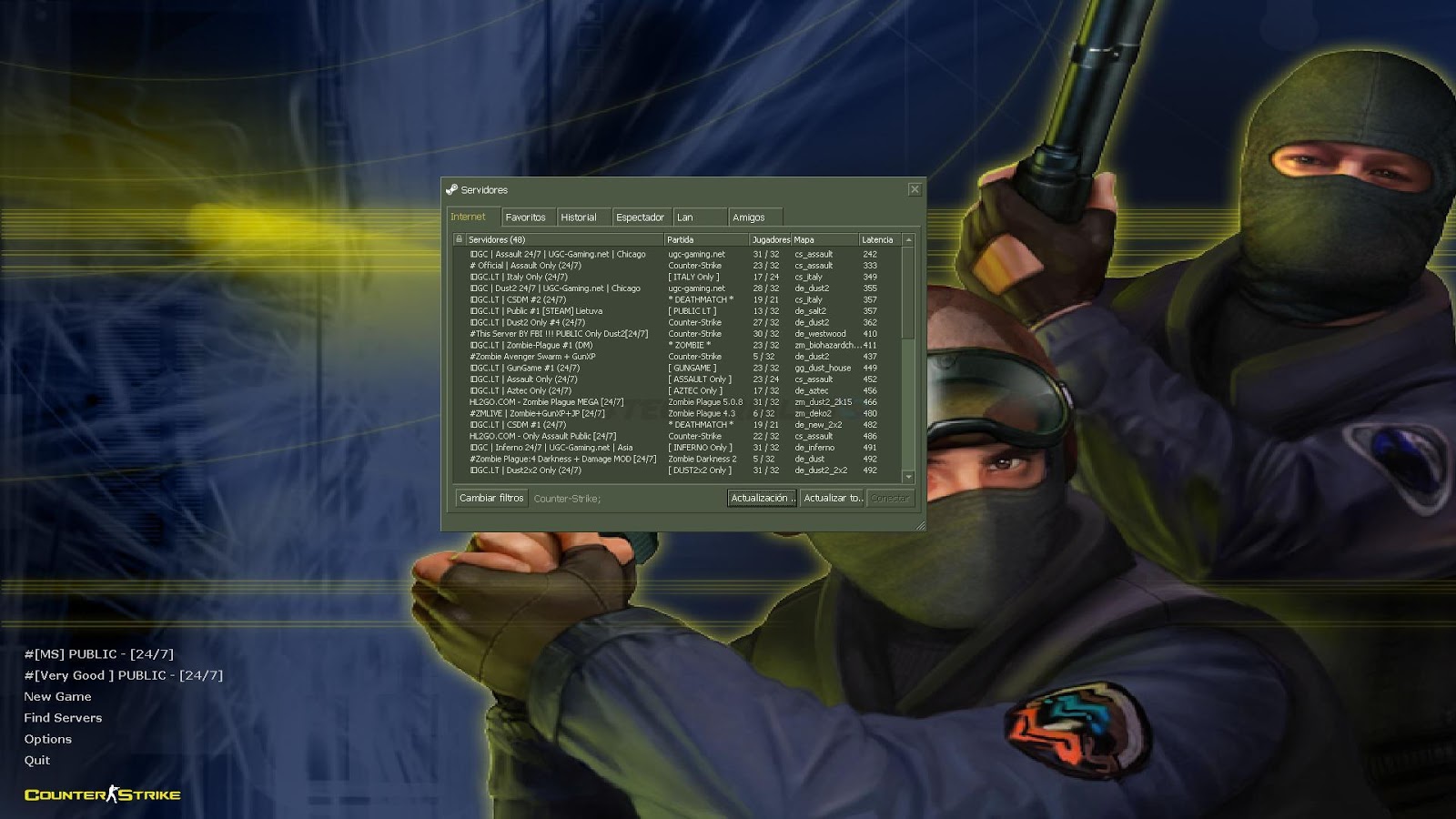 Counter-Strike 1.6 No Steam - Online - Bots