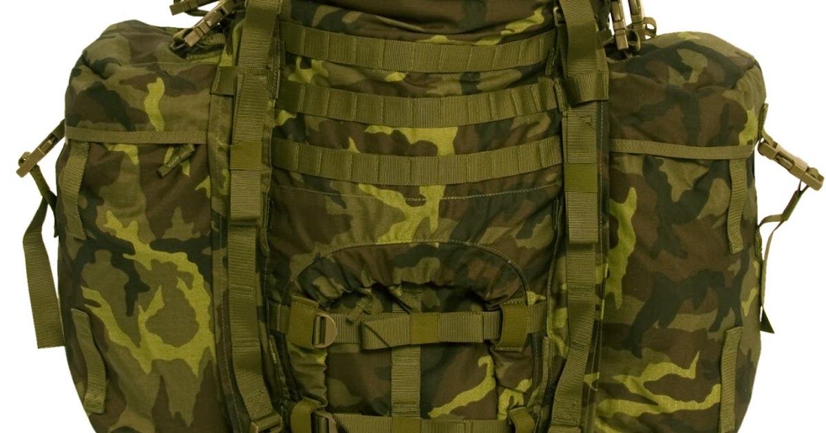 Webbingbabel: Czech Republic Army Backpack Paratroopers MNS 2000
