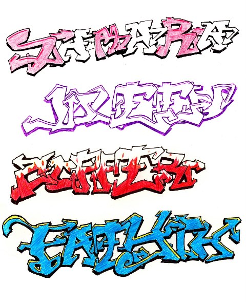 Graffiti Soul: Graffiti Names List