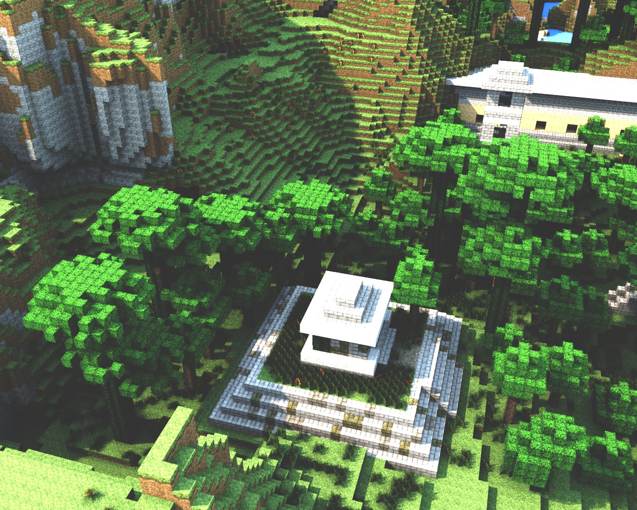 Construction Minecraft : Temple Inca | Minecraft France