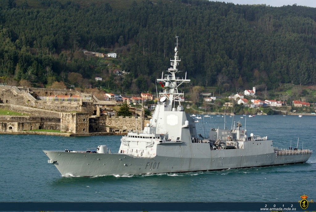 La fragata ‘Álvaro de Bazán’ participa en la operación ‘Active ...