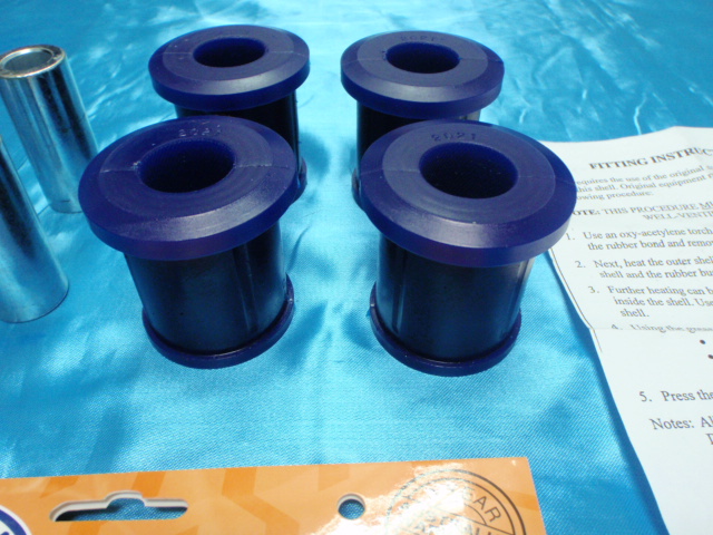 Super Pro Polyurethane Full Set Bushing Kit Nissan Frontier Navara D22 ...