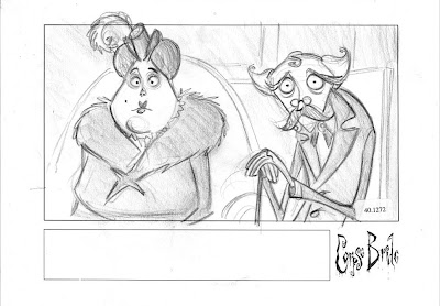 Living Lines Library: Corpse Bride (2005) - Storyboards