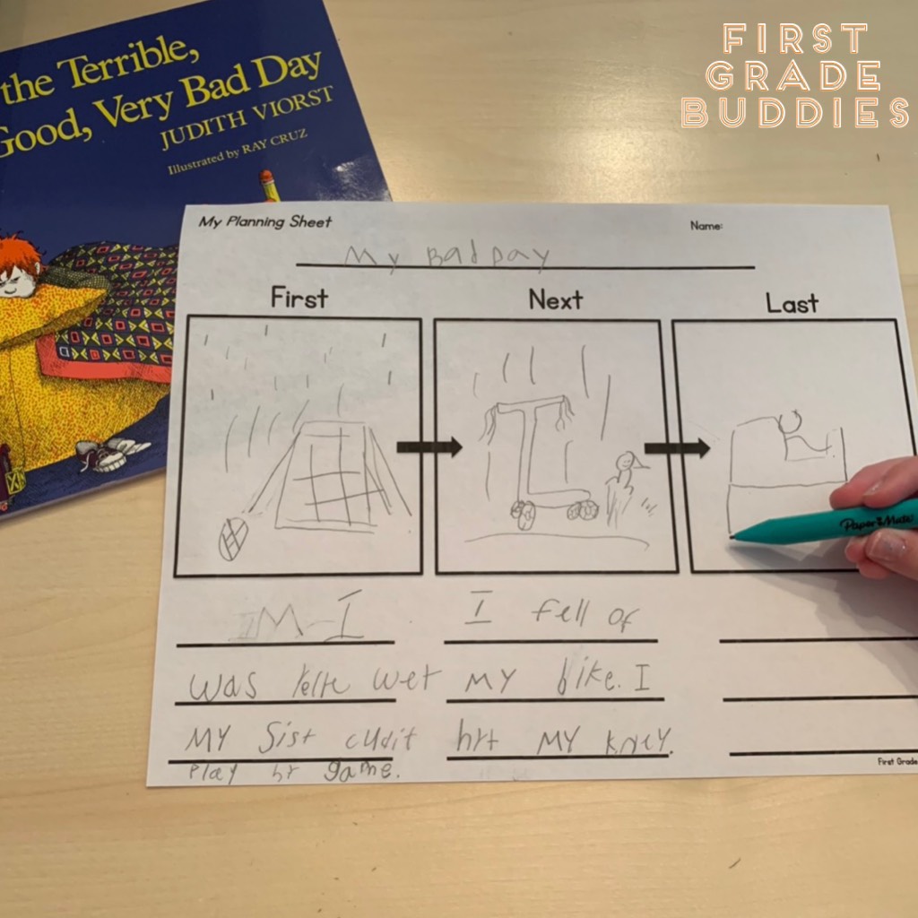 Narrative Writing: Multiple Moment Narratives | First Grade Buddies