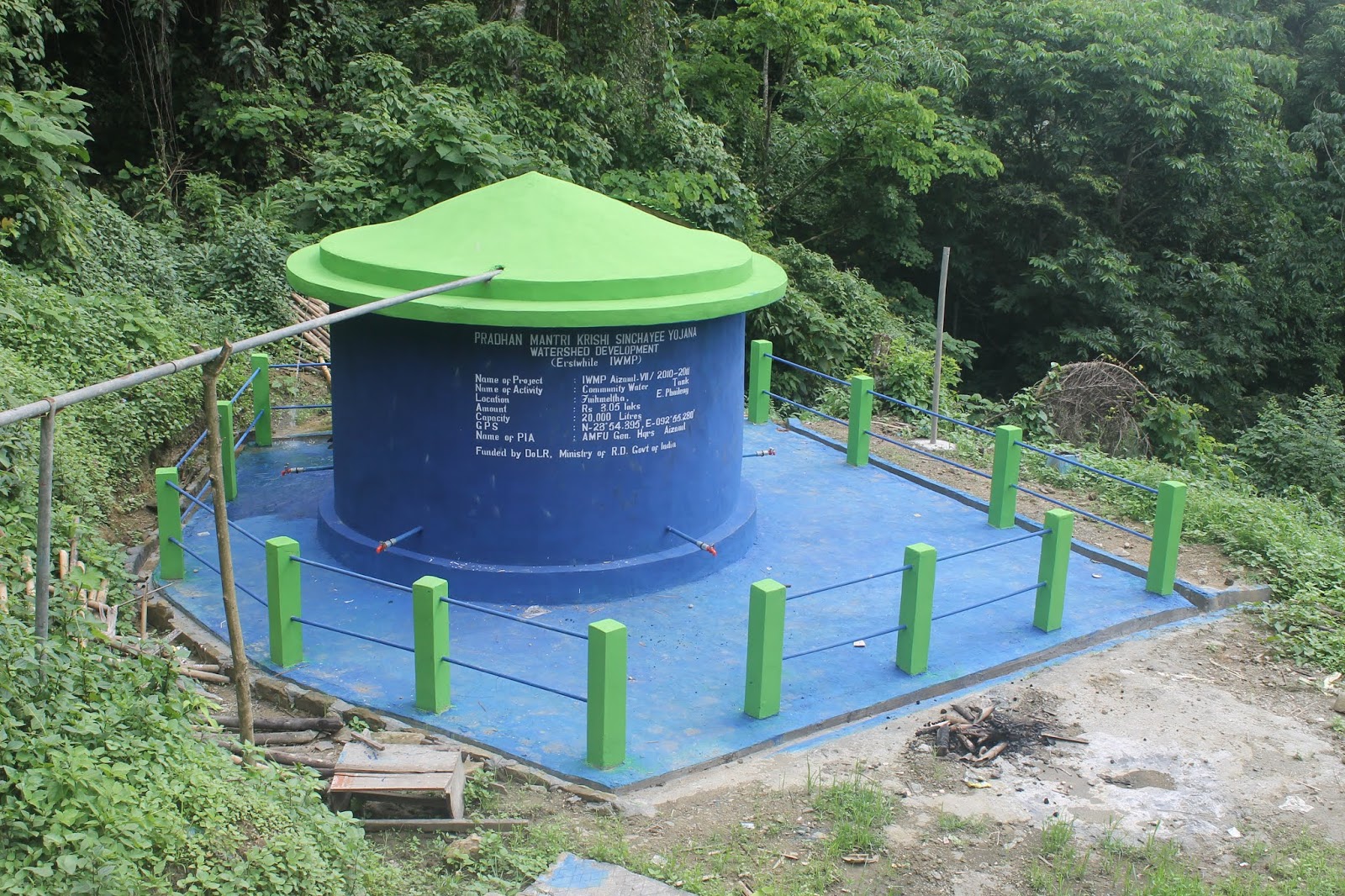 E.PHAILENG COMMUNITY WATER TANK UNDER PMKSY WDC (IWMP) AIZAWL-VII