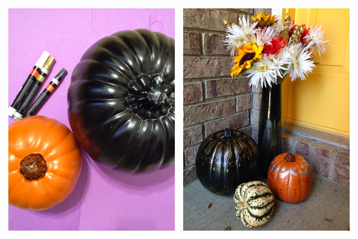 hunny :: and :: plum : fast, last-minute halloween decorations