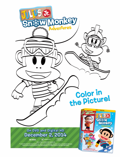 Inspired by Savannah: Julius Jr.: Snow Monkey Adventures, Arrives on ...