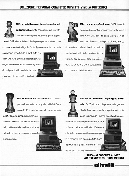 Rétro Scan: PC Olivetti (1986)