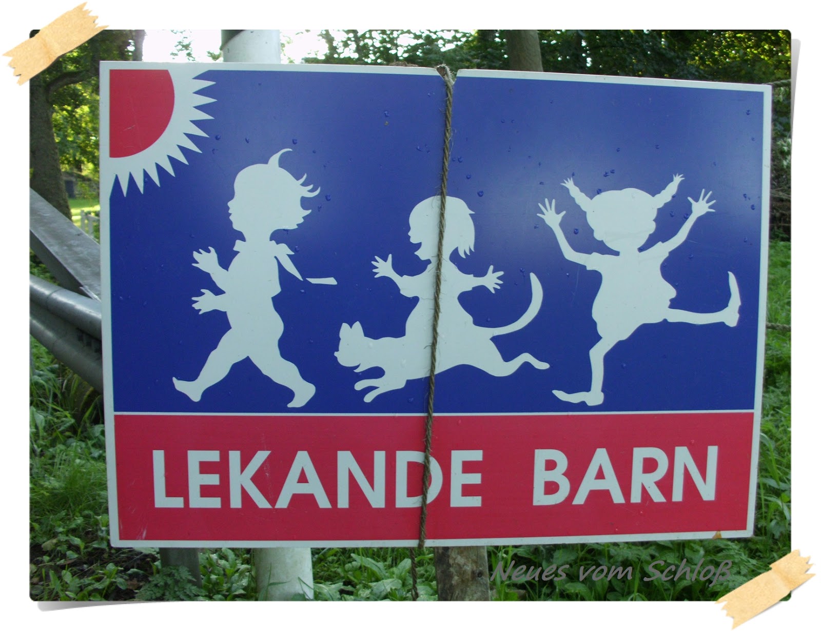 Altes vom Schloß: Lekande barn...