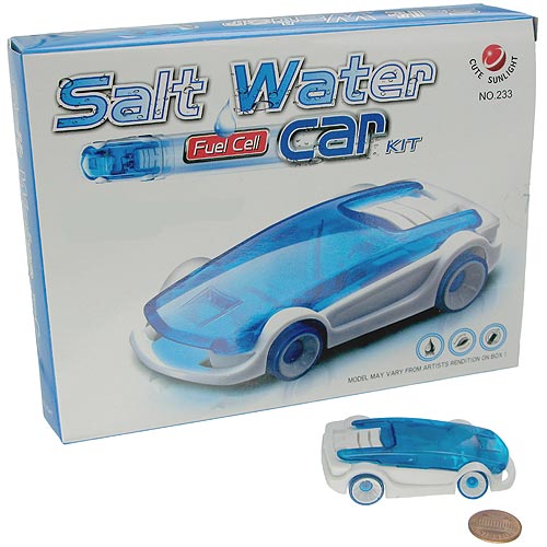 Salt Water Fuel Cell Car