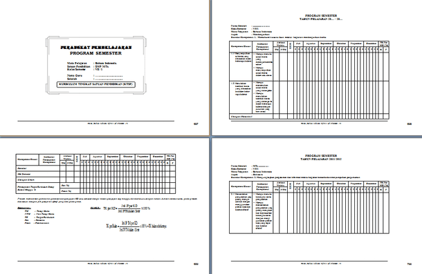 Download Contoh Promes Prota SMP MTs Bahasa Indonesia KTSP 2006 Format ...