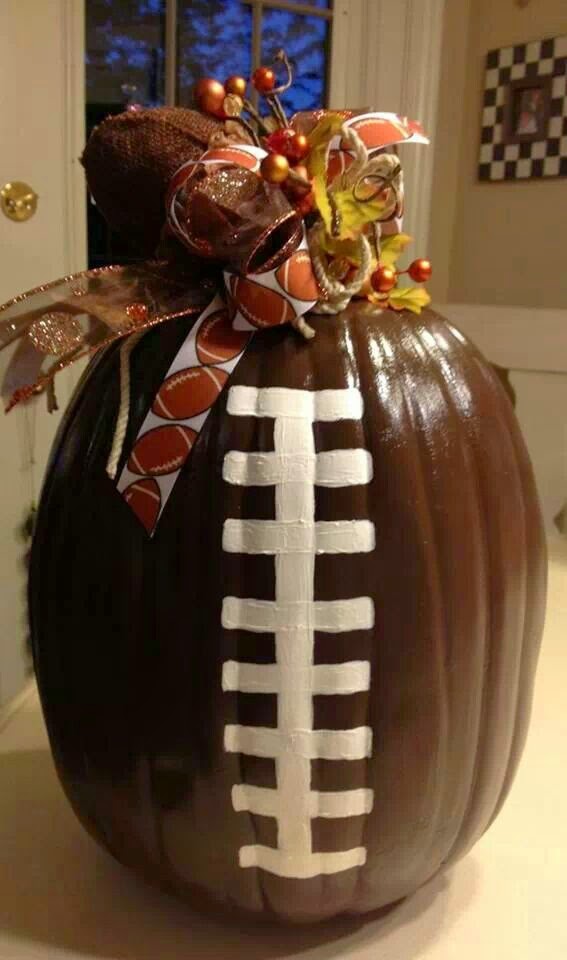 Happier Than A Pig In Mud: Centerpieces for Football Fans