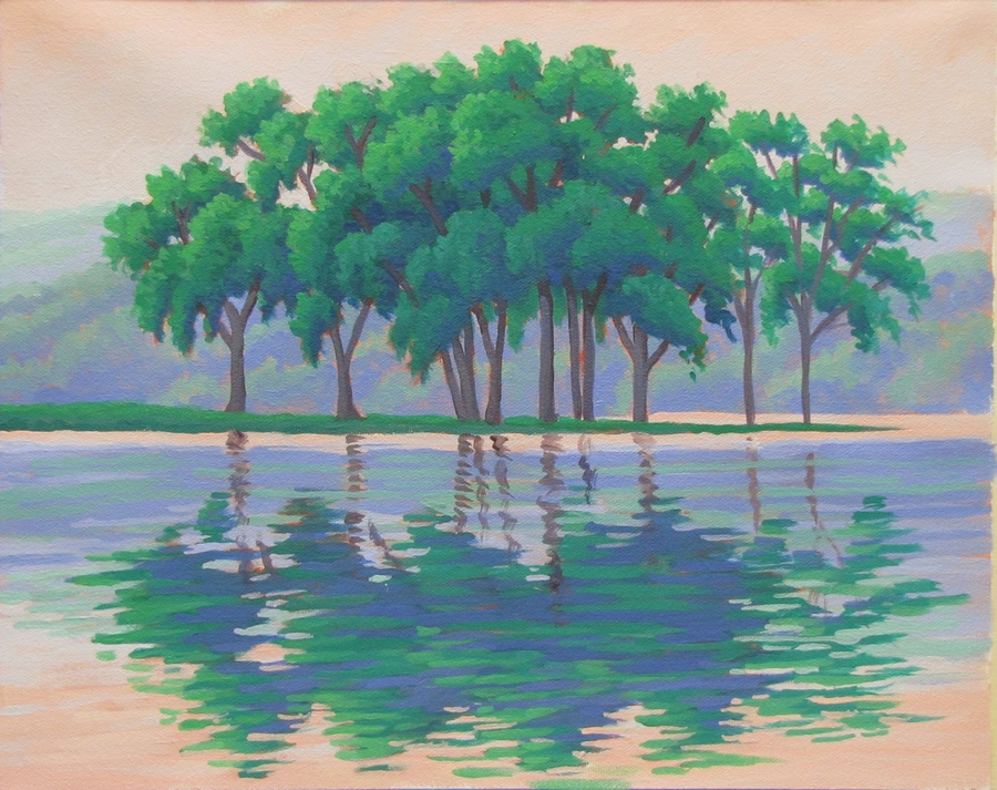 BMF Art: Tree Reflections