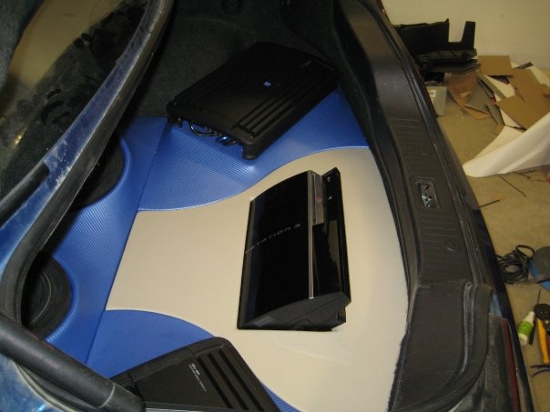 TOP AUTO CUSTOMIZATION : INFINITI G35 CUSTOM FIBERGLASS TRUNK SETUP