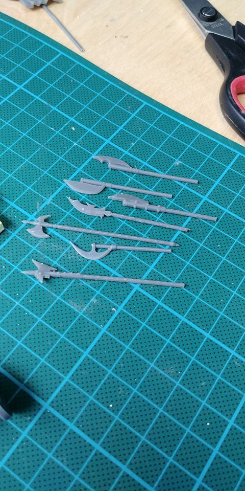 Wargame News and Terrain: Fireforge Games: New Plastic Halberd Sprue ...