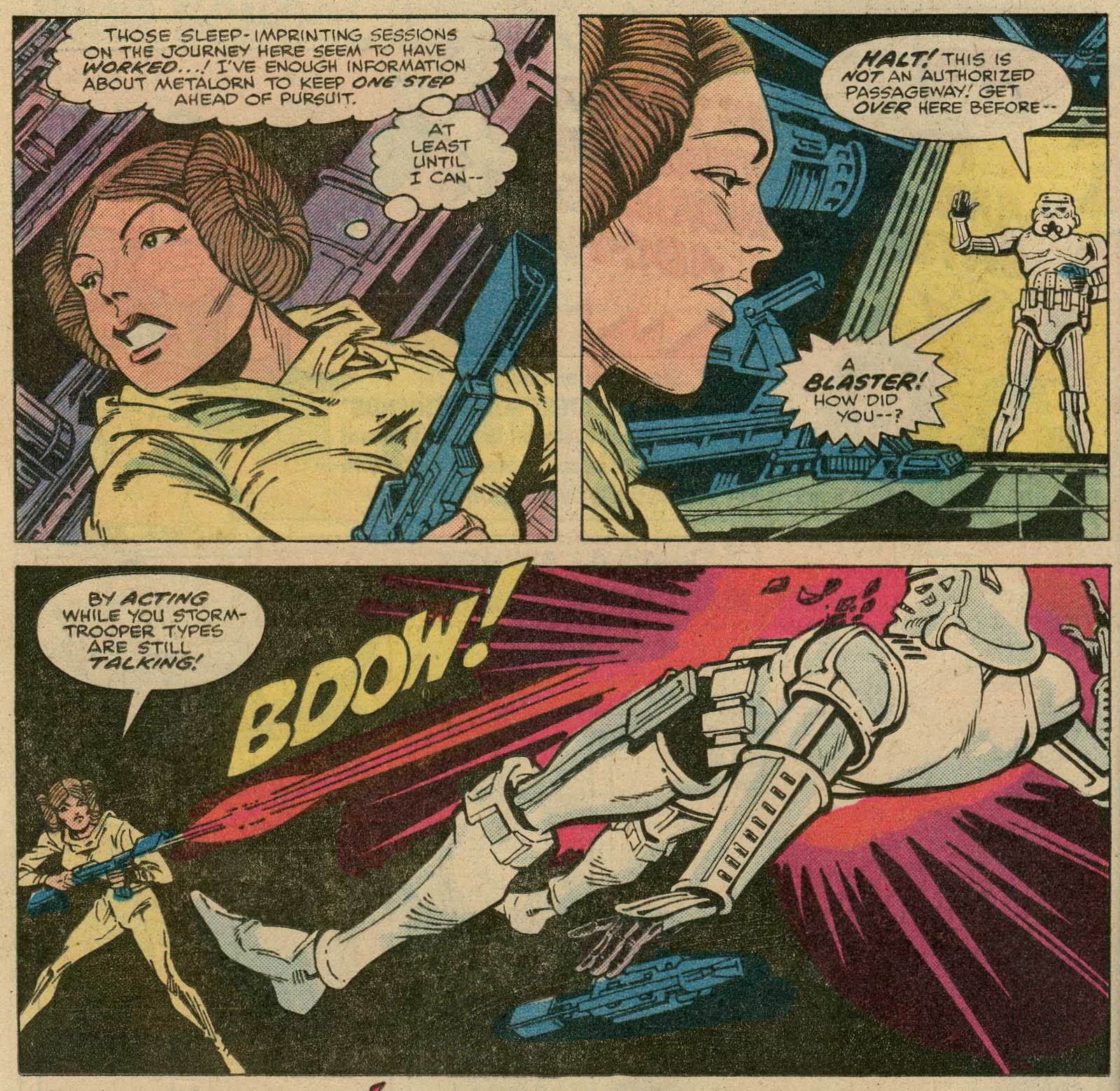 Star Wars - '77 - '80 Collector's Blog: Marvel #30 - A Princess Alone