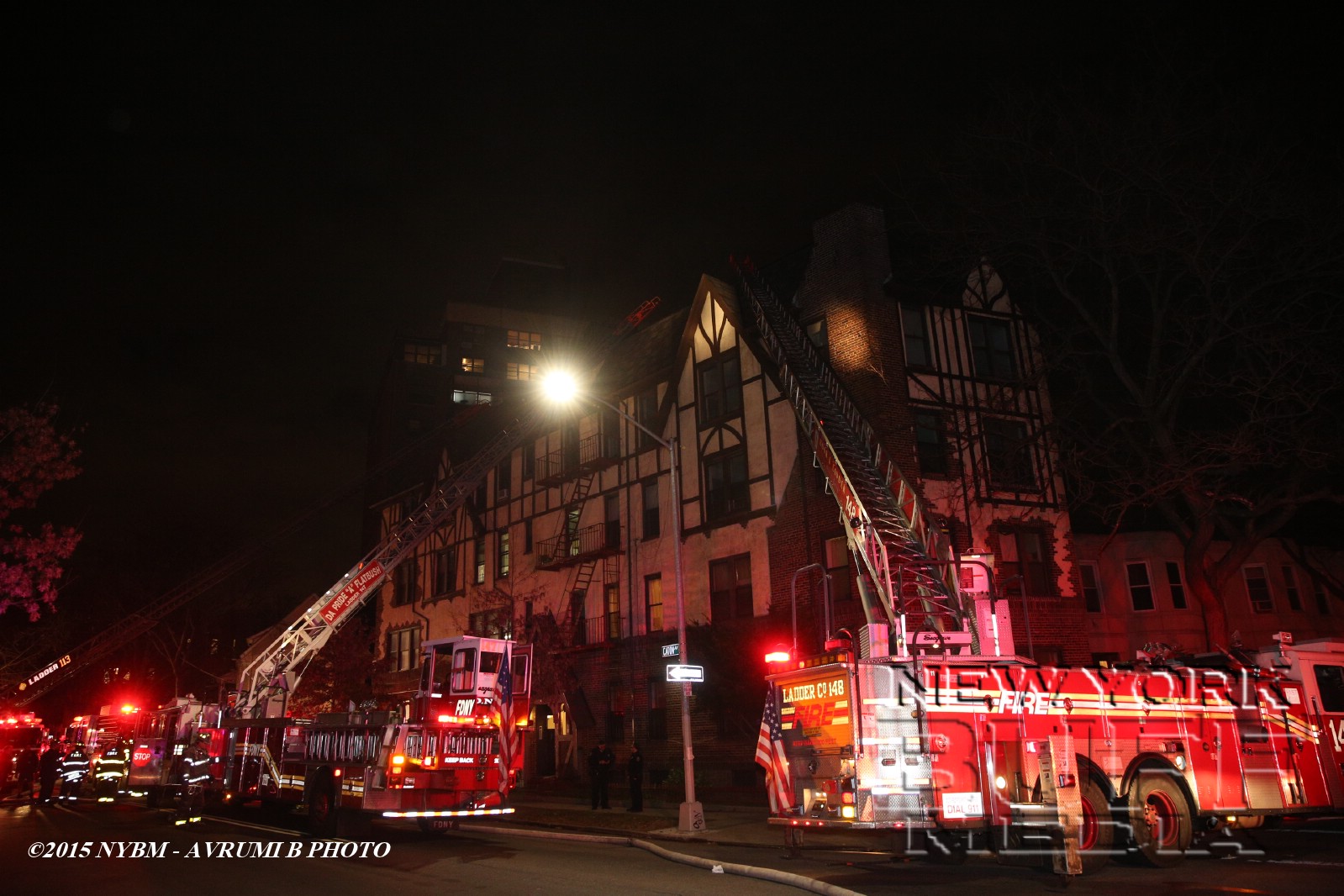 New York Buff Media: All Hands Fire On Caton Ave In Brooklyn