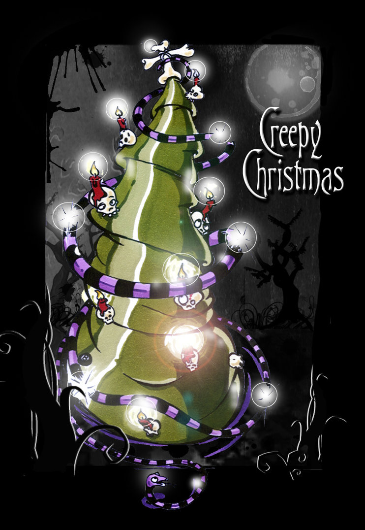 Something wicKED this way comes....: Creepmas Trees (Day 2 of Creepmas)