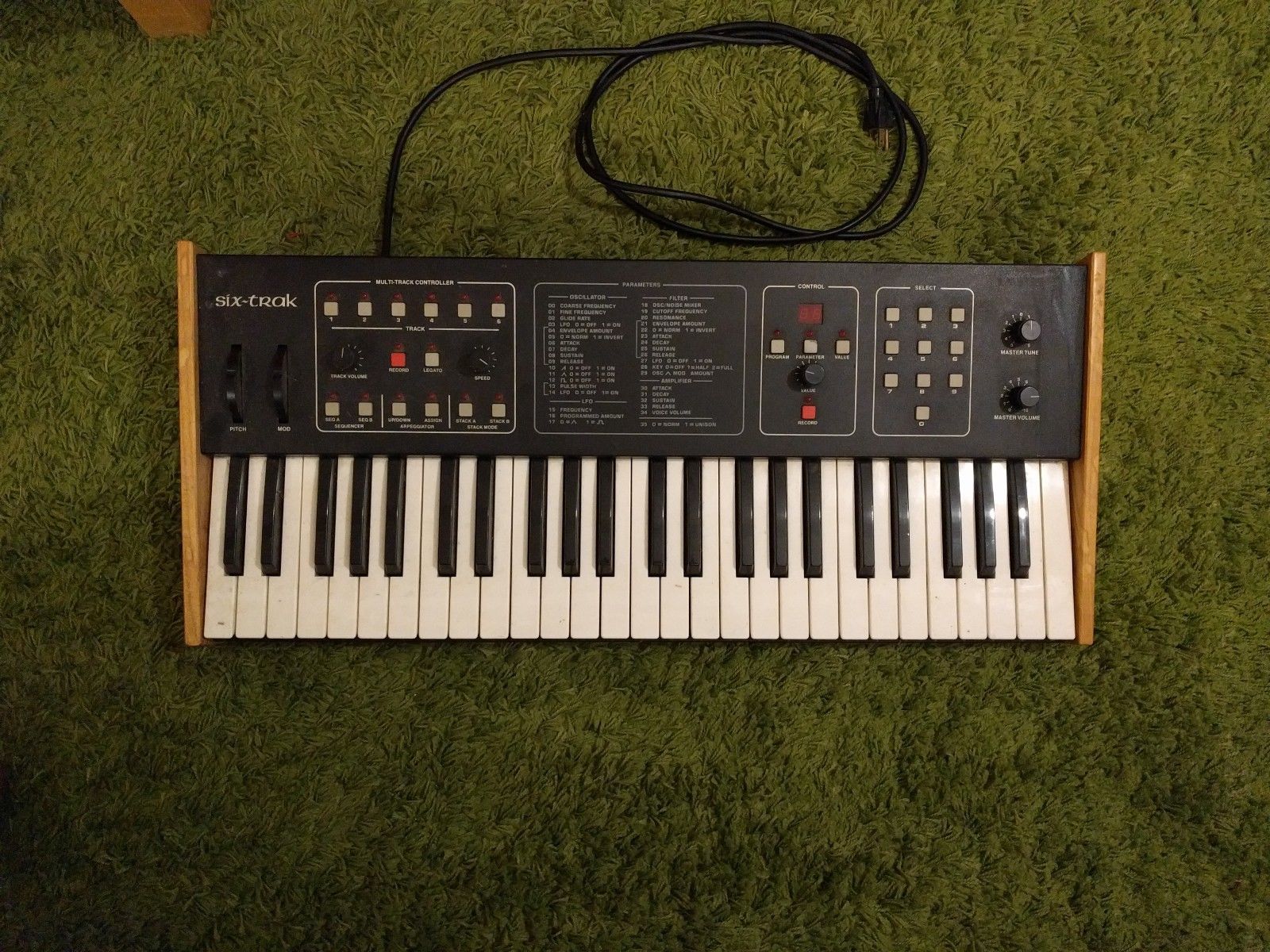 MATRIXSYNTH: Sequential Circuits Six-Trak Vintage Analog Synthesizer