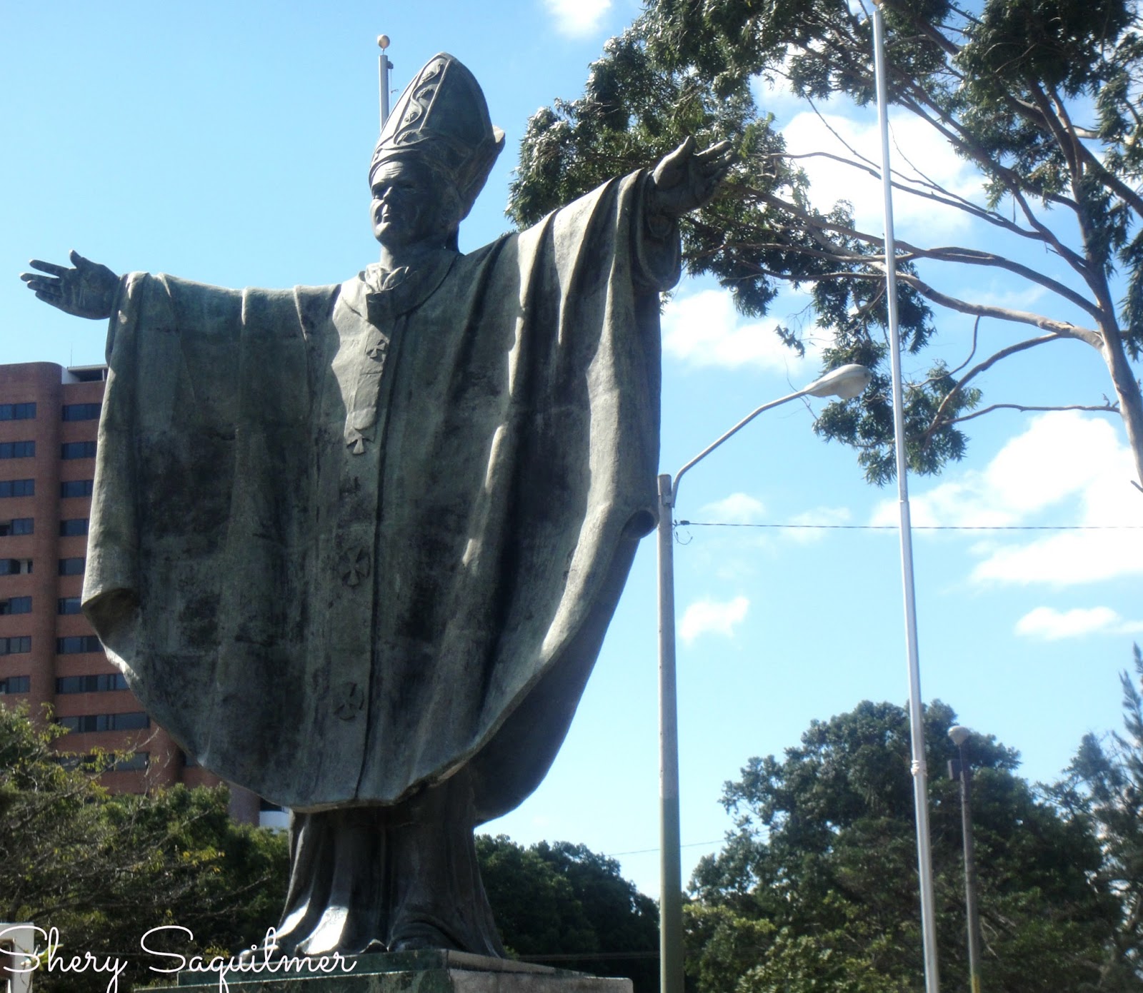 FOTOGRAFÍA DOCUMENTAL: MONUMENTO AL PAPA