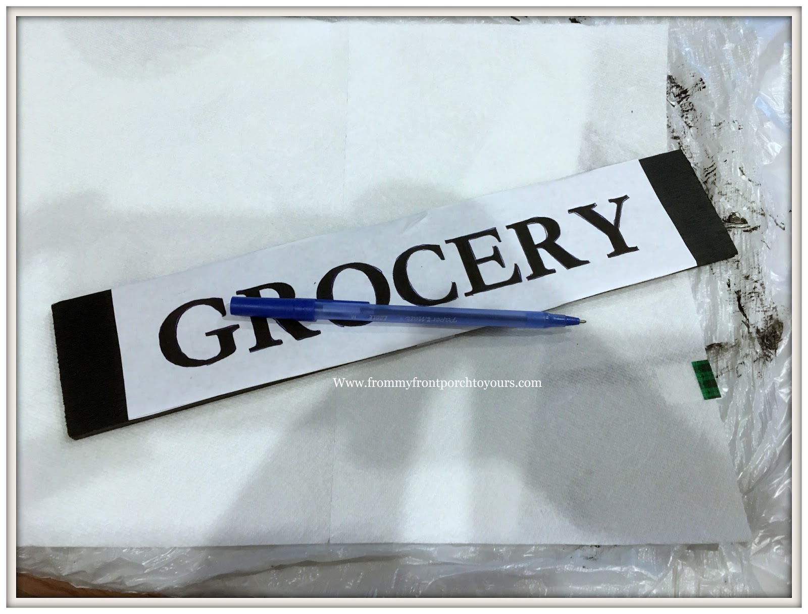 From My Front Porch To Yours: Simple DIY Pantry Door Sign- Farmhouse ...