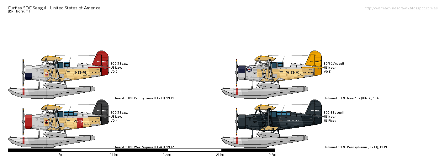 War Machines Drawn: Curtiss SOC Seagull, part one