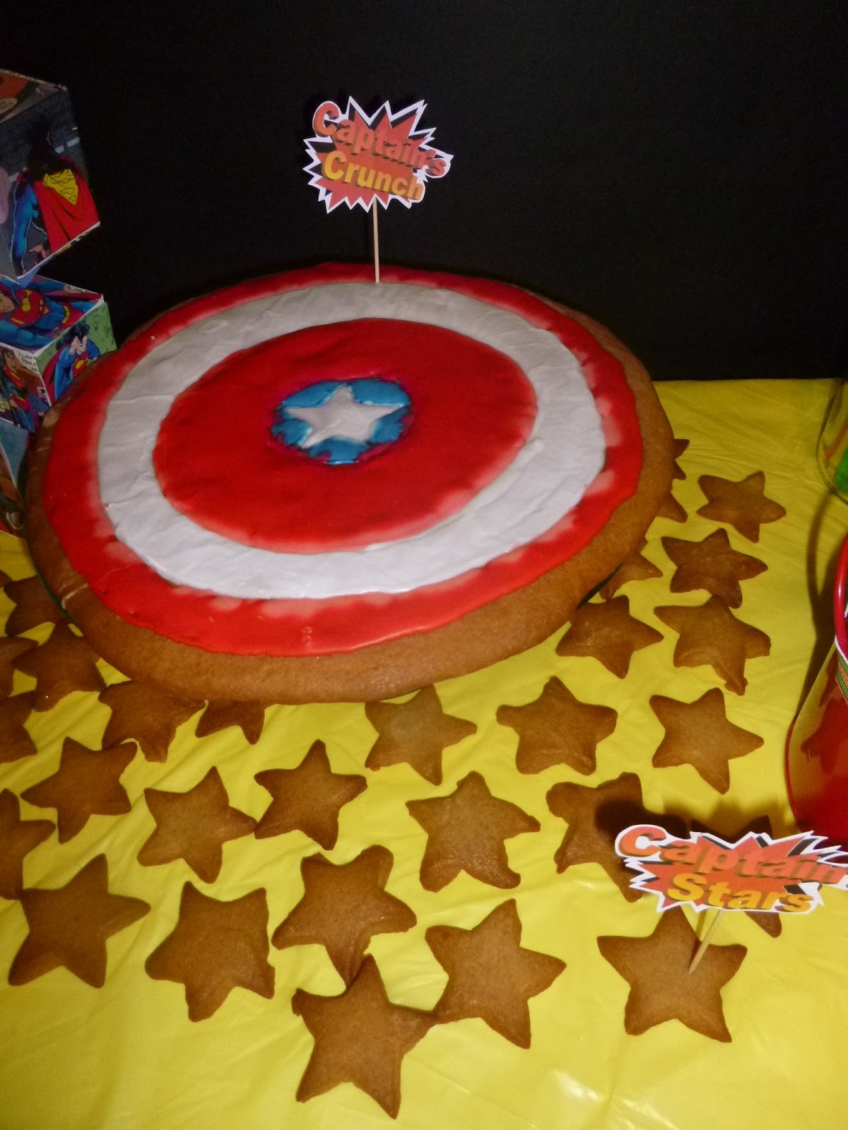 My Guide To Home Made: Superhero Party: The Food: Desserts Table